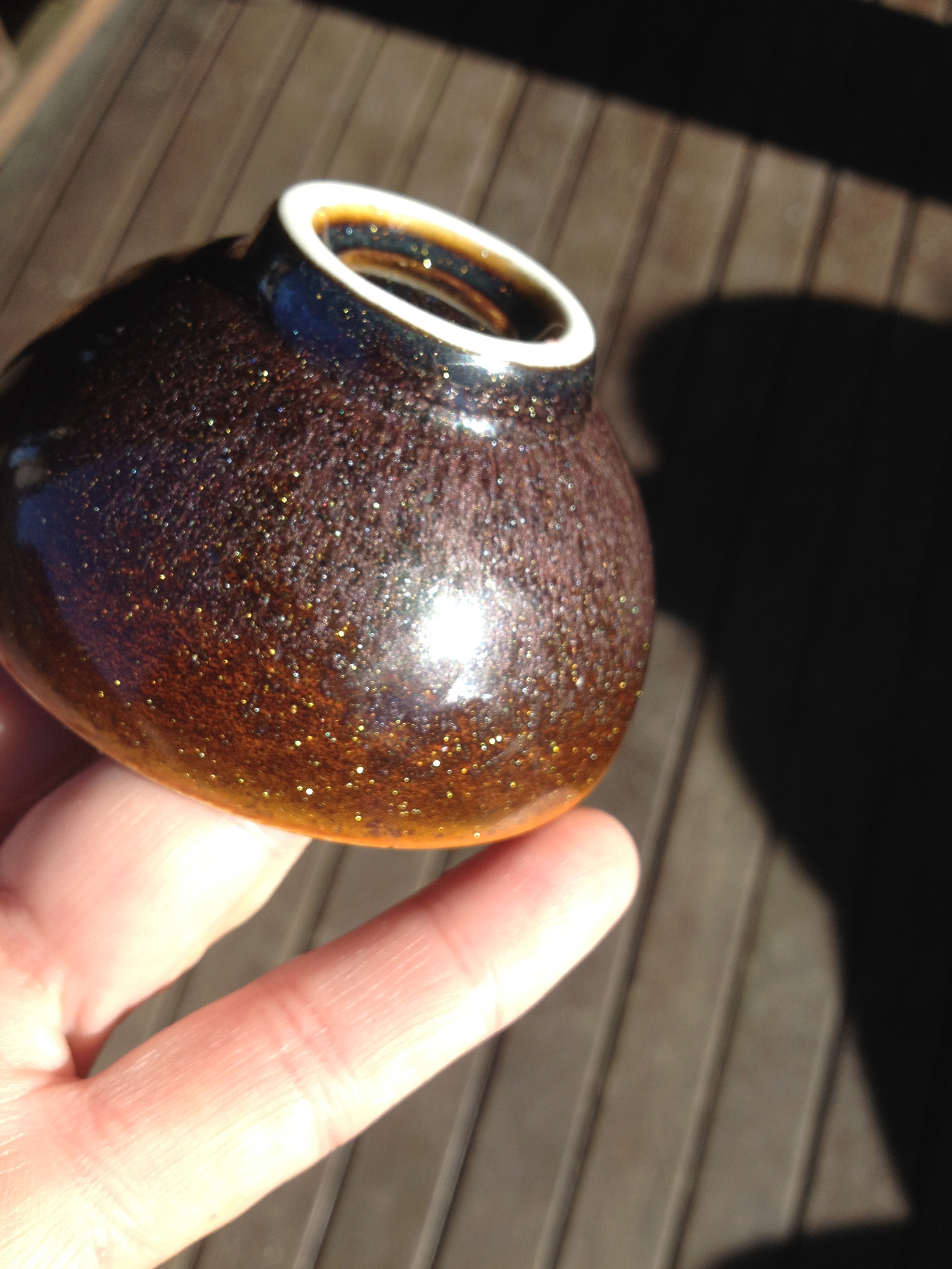 Aventurine Glazes: I Have One! A Gift! - Marian Williams Pottery ...